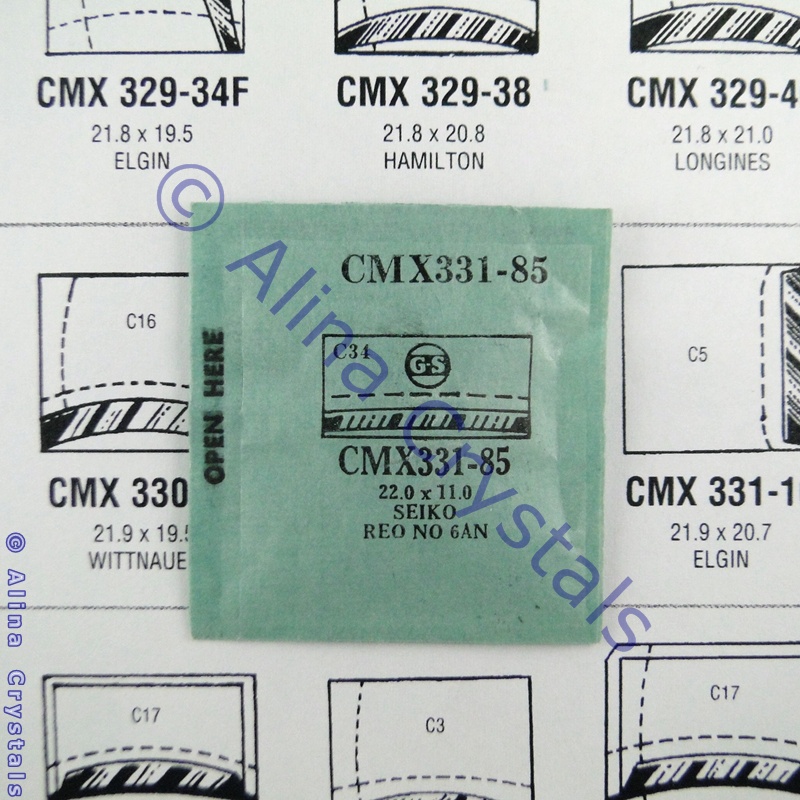 GS Cylinder NOS Fancy Watch Crystals CMX323-11 to CMX358-45 (pg 16 of ...